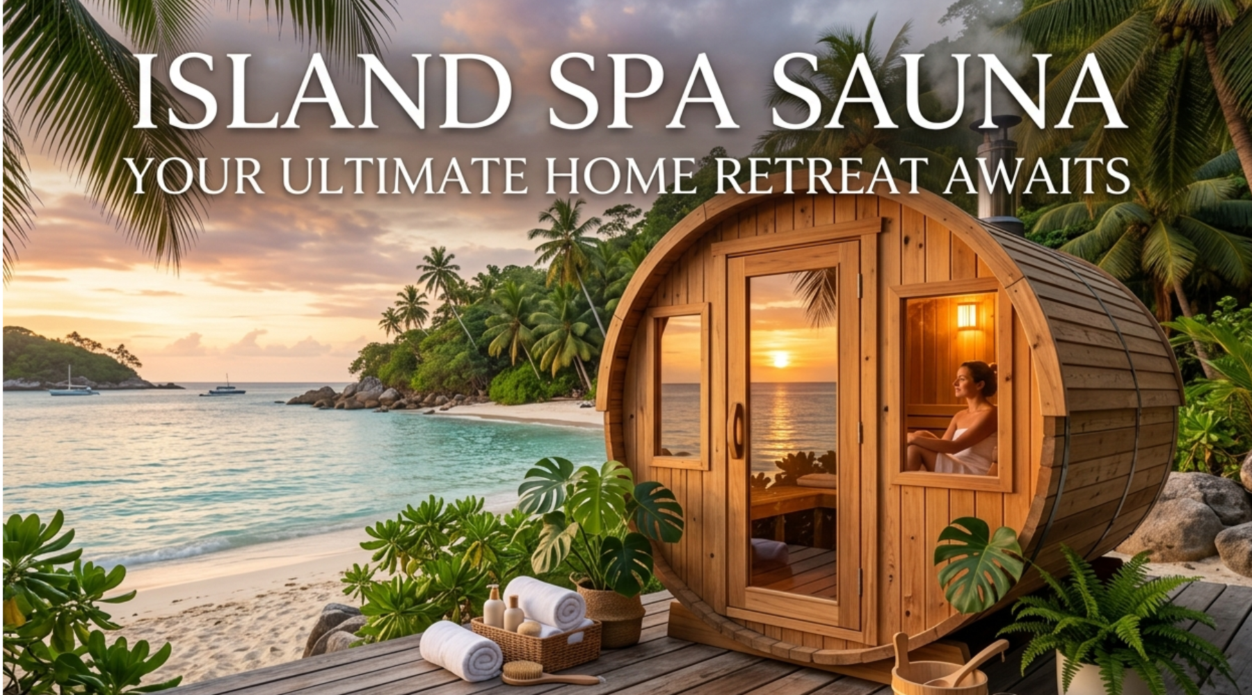 Island Spa Sauna: Your Ultimate Home Retreat Awaits – RelaxEdge
